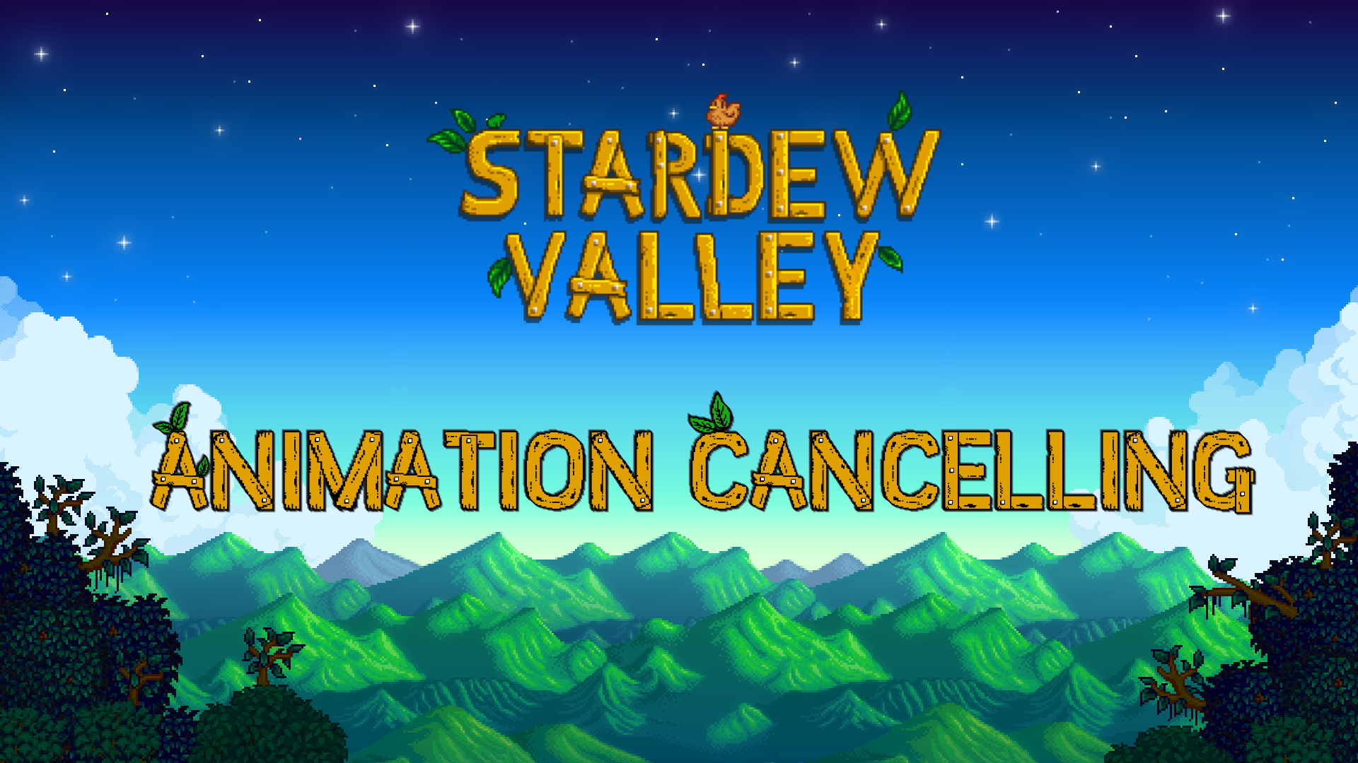 How to Animation Cancel in Stardew Valley